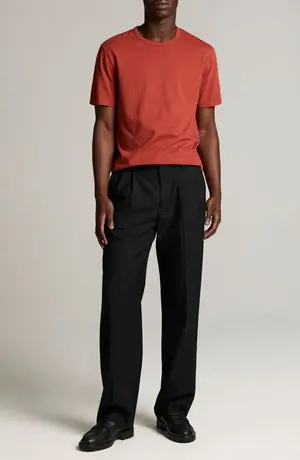 Vince Crewneck T-shirt - Washed Dk Beacon