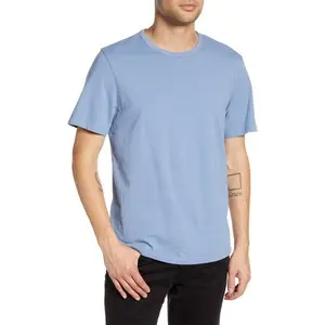 Vince Solid T-shirt Washed Infinity Blue