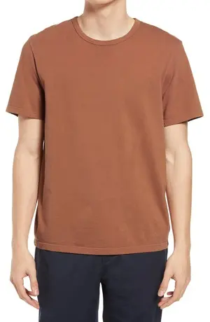 Vince Solid T-shirt Washed Newberry