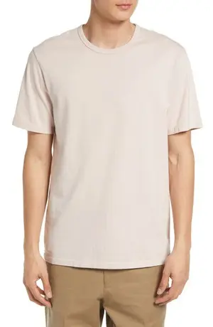Vince Solid T-shirt Washed Rosewater