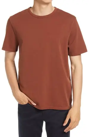 Vince Solid T-shirt Washed Saltillo