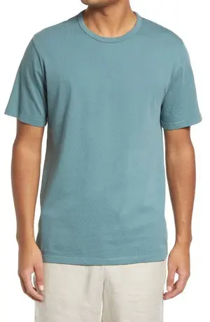 Vince Solid T-shirt Washed Sea Route