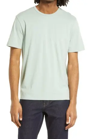 Vince Solid T-shirt Washed Seacliff