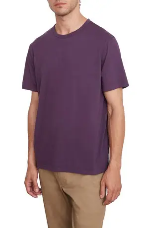 Vince Solid T-shirt Wild Plum