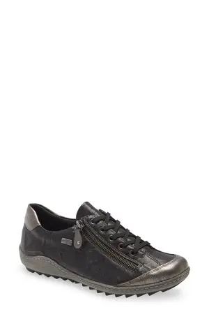 REMONTE REMONTE Liv 02 Lace-Up Zip Sneaker Altsilber/ Black