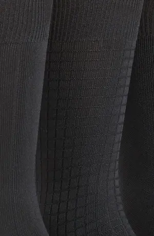 Calvin Klein 3-pack Microfiber Socks - Black