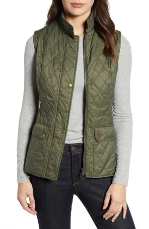Barbour Quilted Vests For Women