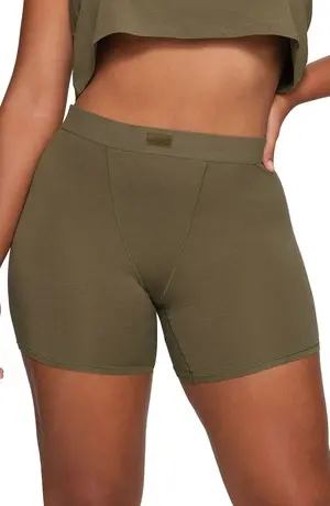 SKIMS Boyfriend Boxers Army
