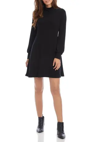 Karen Kane Drape Neck Sweater Dress