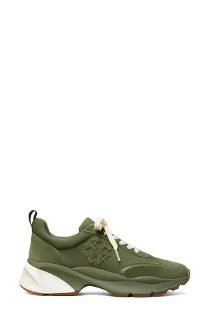 Tory Burch Good Luck Sneaker - Palm Leaf/ Palm Leaf