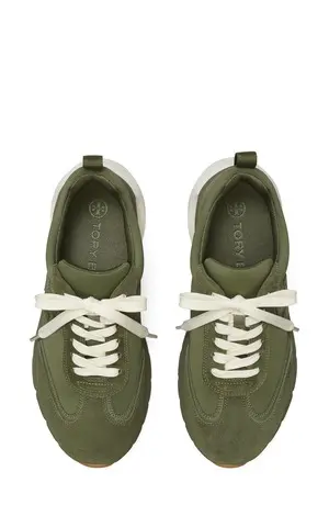 Tory Burch Good Luck Sneaker - Palm Leaf/ Palm Leaf