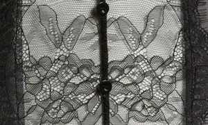 COQUETTE Lace & Mesh Open Gusset Teddy
