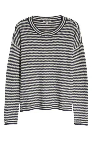 Madewell Seagrove Stripe Pullover Sweater