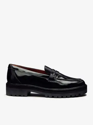 REFORMATION Agathea Chunky Leather Loafer