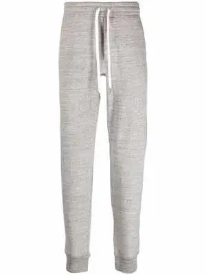 TOM FORD Mélange-effect Track Pants - Grey