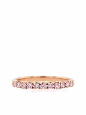 HYT JEWELRY 18kt Rose Gold Argyle Diamond Ring - Pink