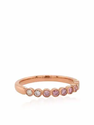 HYT JEWELRY 18kt Rose Gold Diamond Ring - Pink