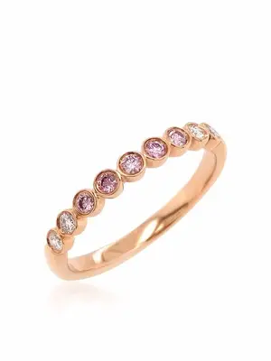 HYT JEWELRY 18kt Rose Gold Diamond Ring - Pink
