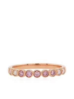 HYT JEWELRY 18kt Rose Gold Diamond Ring - Pink