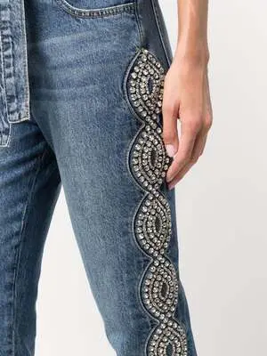 Philipp Plein Saint Tropez High-rise Jeans