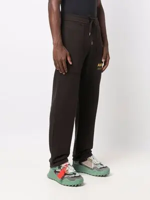 AMBUSH Logo-print Track Pants - Brown
