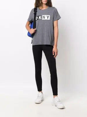 Dkny Logo-waistband Leggings