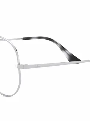 Ray-ban Aviator Frame Glasses - Silver