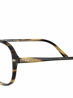 Oliver Spencer Nilos Glasses - Brown