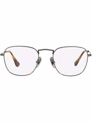 Ray-ban Frank Square Frame Glasses - Grey