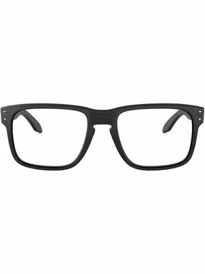 Oakley Holbrook Rx Square Eyeglasses - Black
