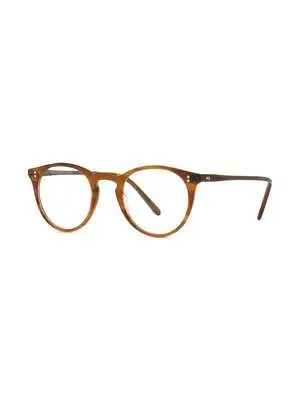 Oliver Spencer O'malley Round-frame Eyeglasses - White