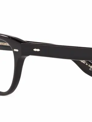Oliver Spencer Cary Grant Square Eyeglasses - Black