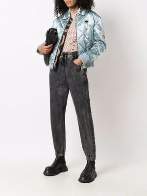 Philipp Plein Quilted Bomber Jacket