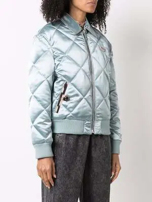 Philipp Plein Quilted Bomber Jacket