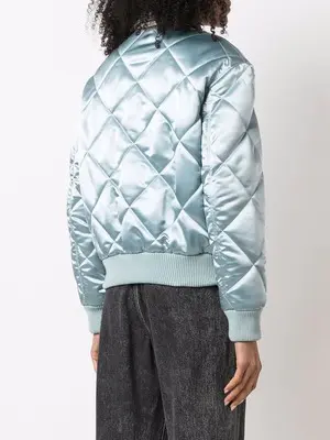 Philipp Plein Quilted Bomber Jacket