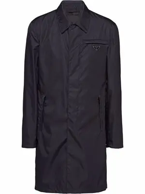Prada Re-nylon Triangle-logo Raincoat