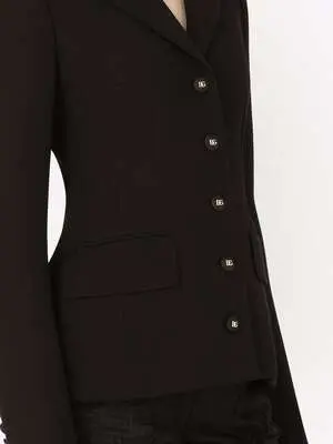 Dolce & Gabbana Single-breasted Wool Blazer