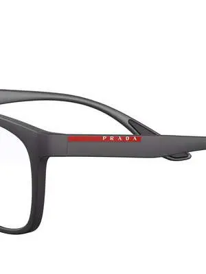 Prada Square Frame Eyeglasses - Black