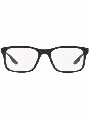 Prada Rectangular Glasses - Black