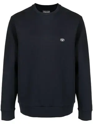 Emporio Armani Logo-patch Sweatshirt