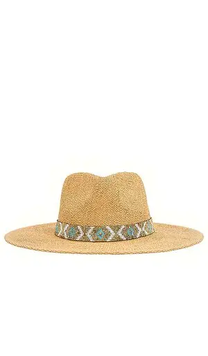 NIKKI BEACH Nikki Straw Hat