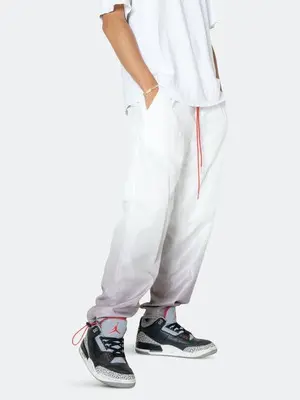 KONUS Blank State Men's 3 Stopper Swishy Pants In White - White