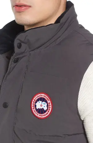 Canada Goose Freestyle Regular Fit Down Vest - Graphite