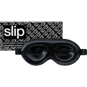 Slip Lovely Lashes Pure Silk Contour Sleep Mask Black