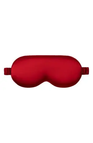Slip Lovely Lashes Pure Silk Contour Sleep Mask - Scarlet