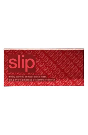 Slip Lovely Lashes Pure Silk Contour Sleep Mask - Scarlet