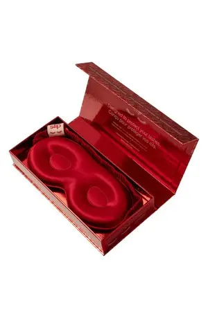 Slip Lovely Lashes Pure Silk Contour Sleep Mask - Scarlet