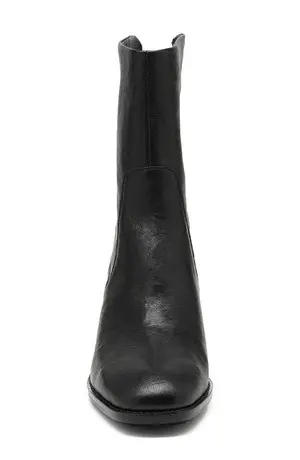 KELSI DAGGER BROOKLYN Island Ankle Bootie - Black Leather