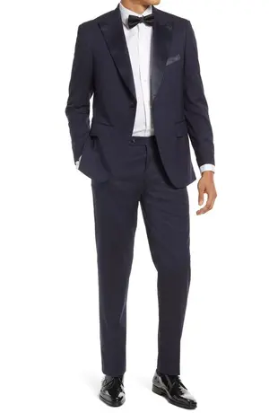 Alton Lane Sullivan Stretch Wool Tuxedo - Navy