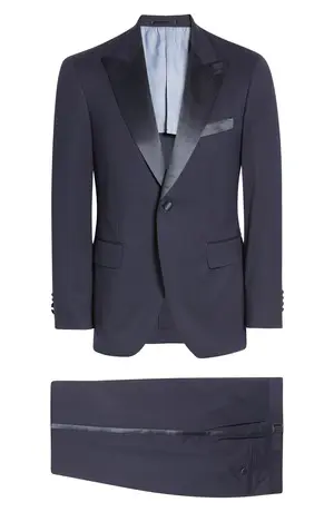 Alton Lane Sullivan Stretch Wool Tuxedo - Navy